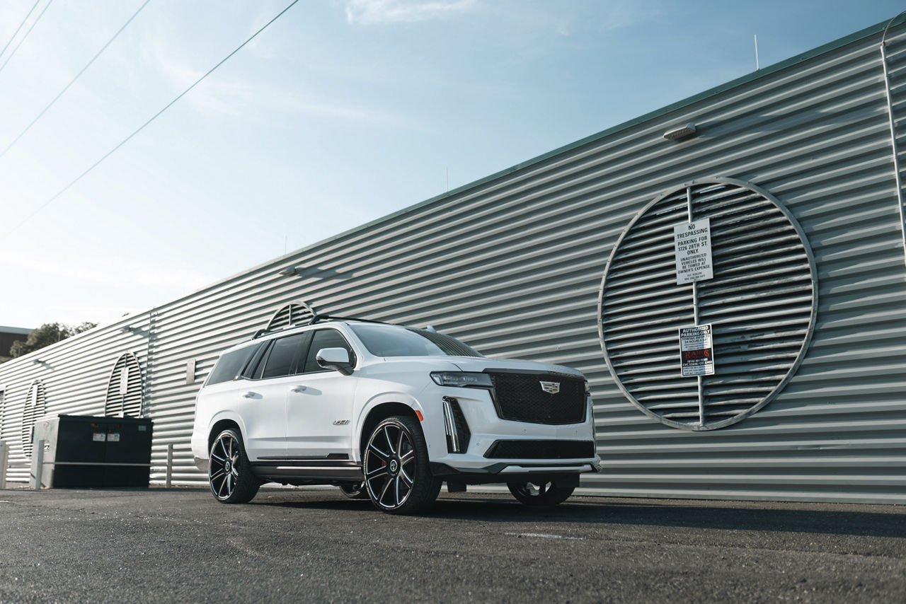 2024 Cadillac Escalade - DUB PULL - Black | Wheel Pros